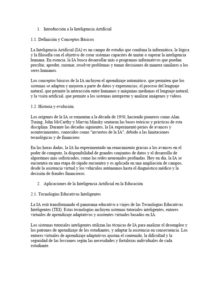 Introducción A La Inteligencia Artificial | Descargar gratis PDF | Inteligencia artificial ...