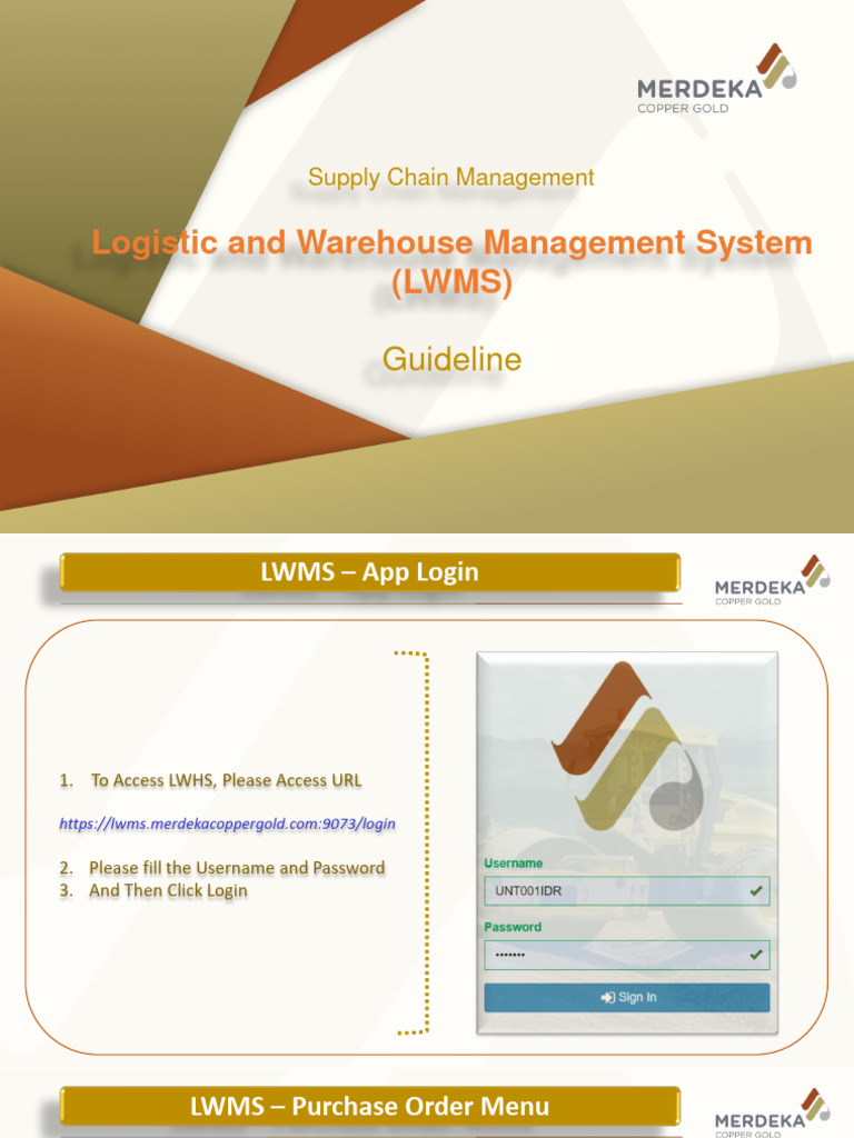 LWMS Login and User Guidelines | PDF | Software | Computing