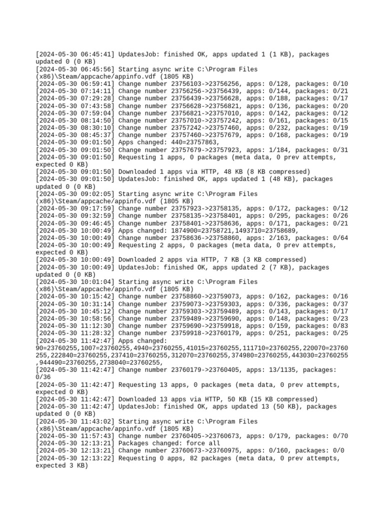 Appinfo Log | Download Free PDF | Computing | Software