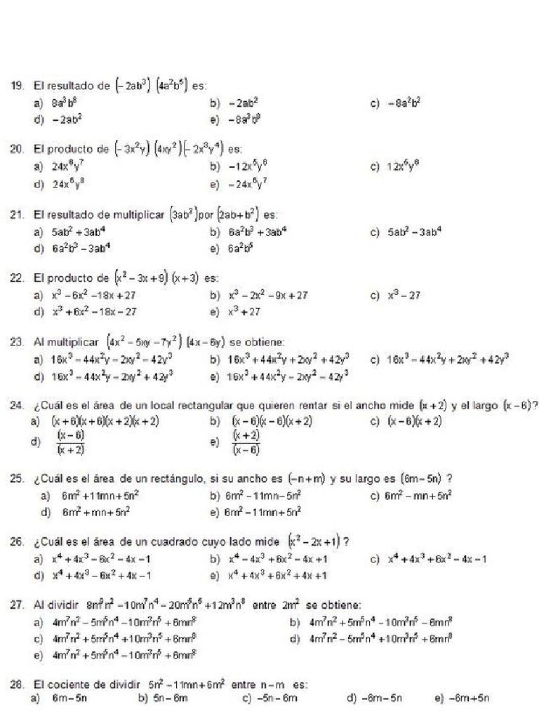 Lgebra 2 Dosec | PDF
