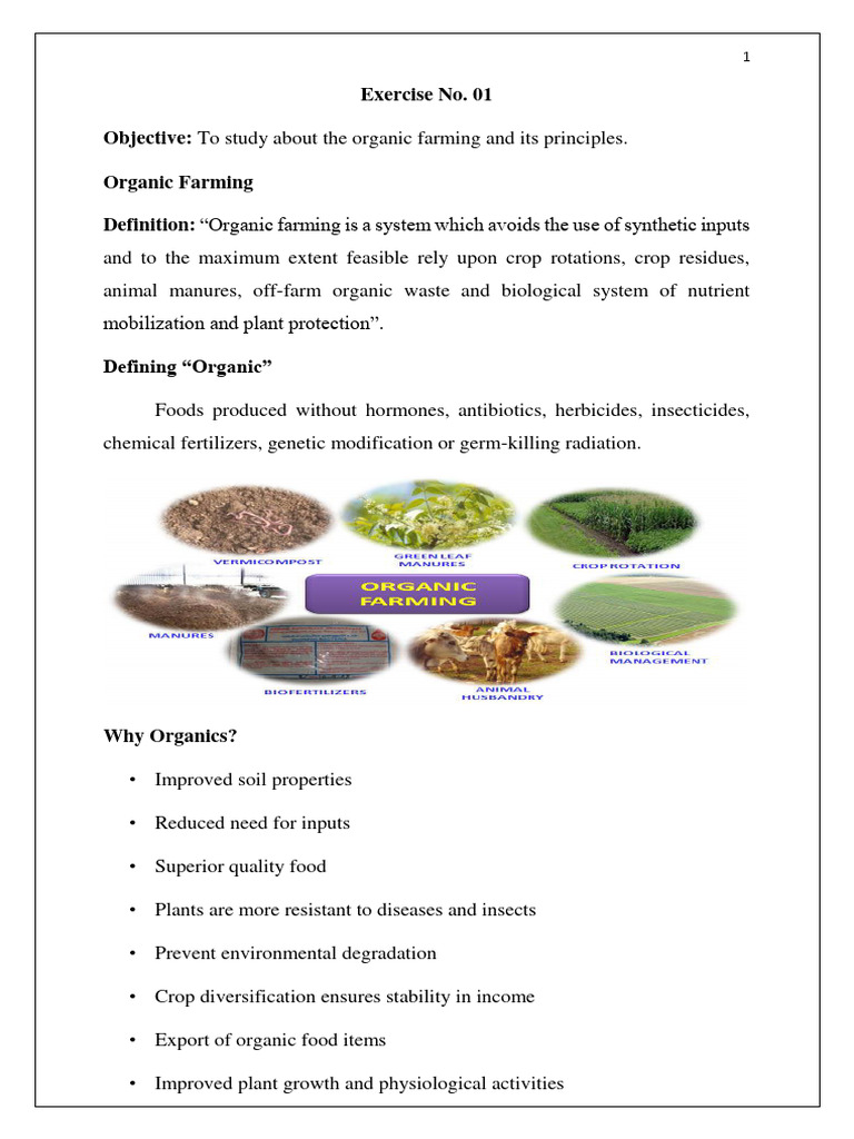 Practical No. 1 | PDF | Organic Farming | Agriculture Practical No. 1 | PDF | Organic Farming | Agriculture