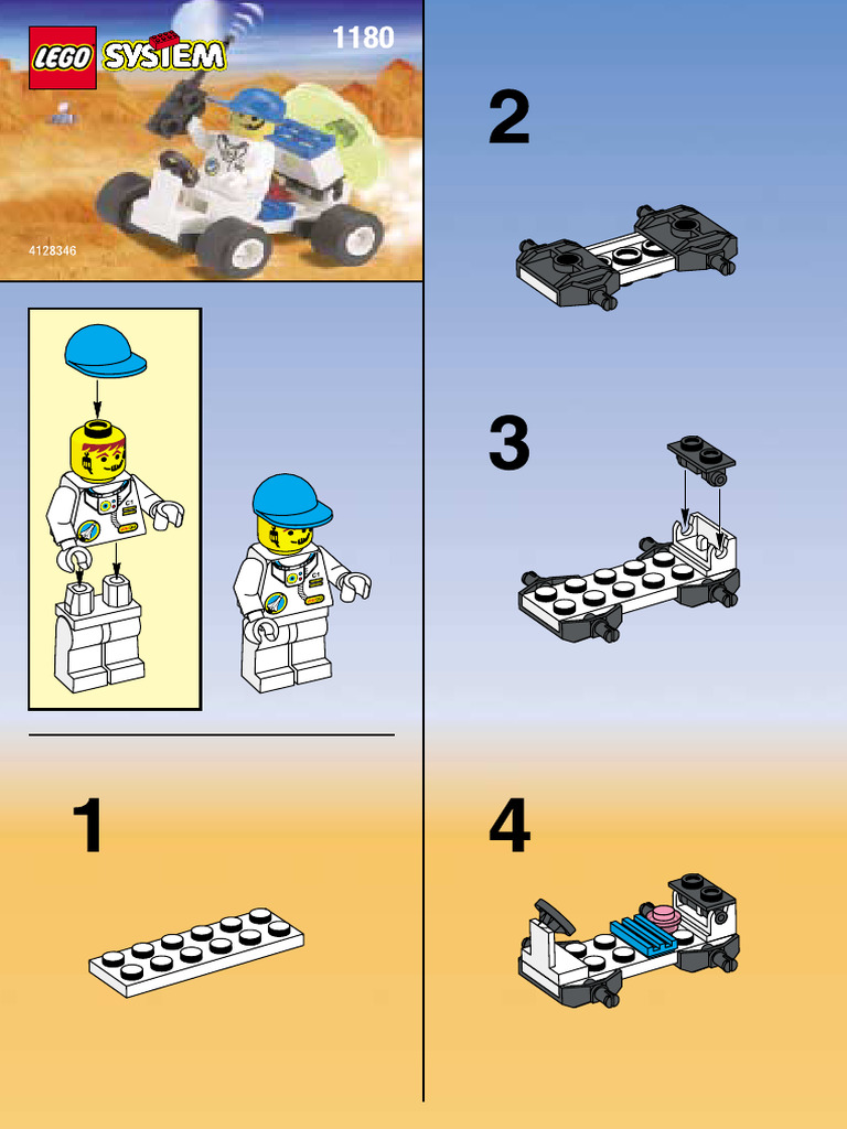 1180-LEGO-Space Port Moon Buggy-1999-KtW | PDF