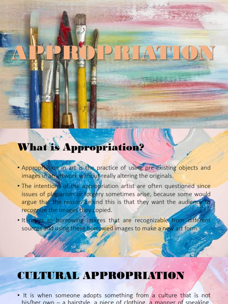 Unit 10 Appropriation | PDF | Image | The Arts