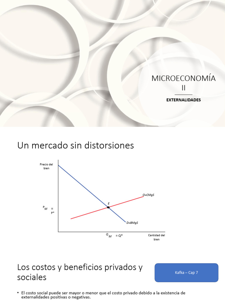 Externalidades y Soluciones Económicas | PDF | Exterioridad | Microeconomía