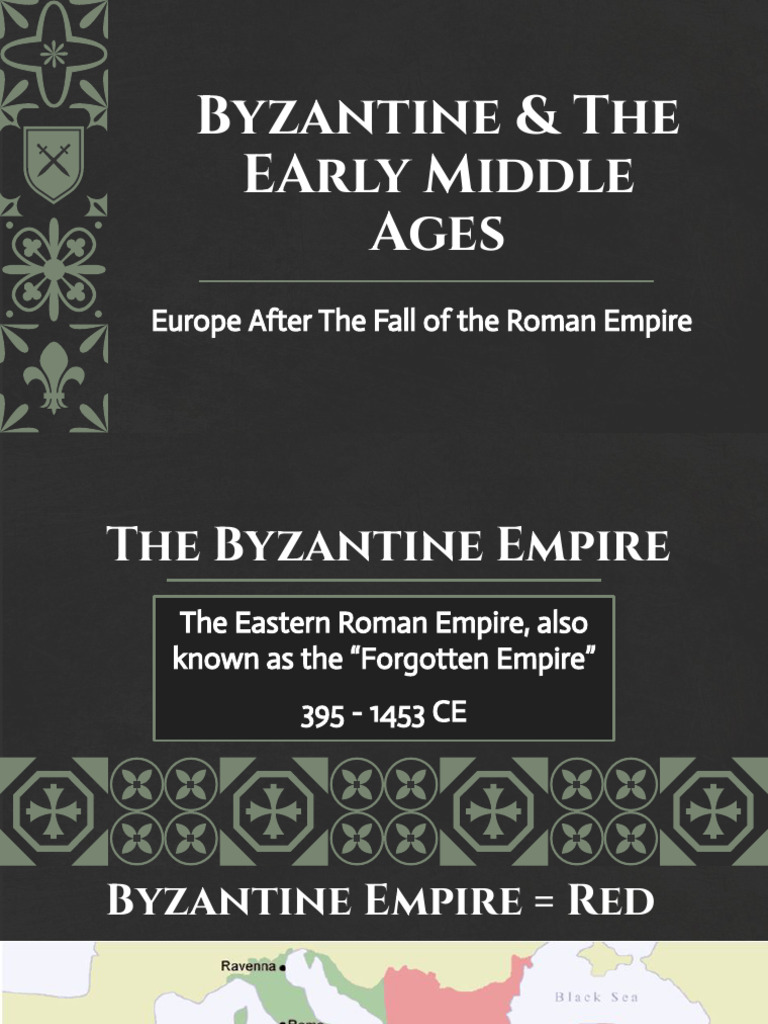 Byzantine and Early Middle Ages Unit Notes | PDF | Byzantine Empire ...