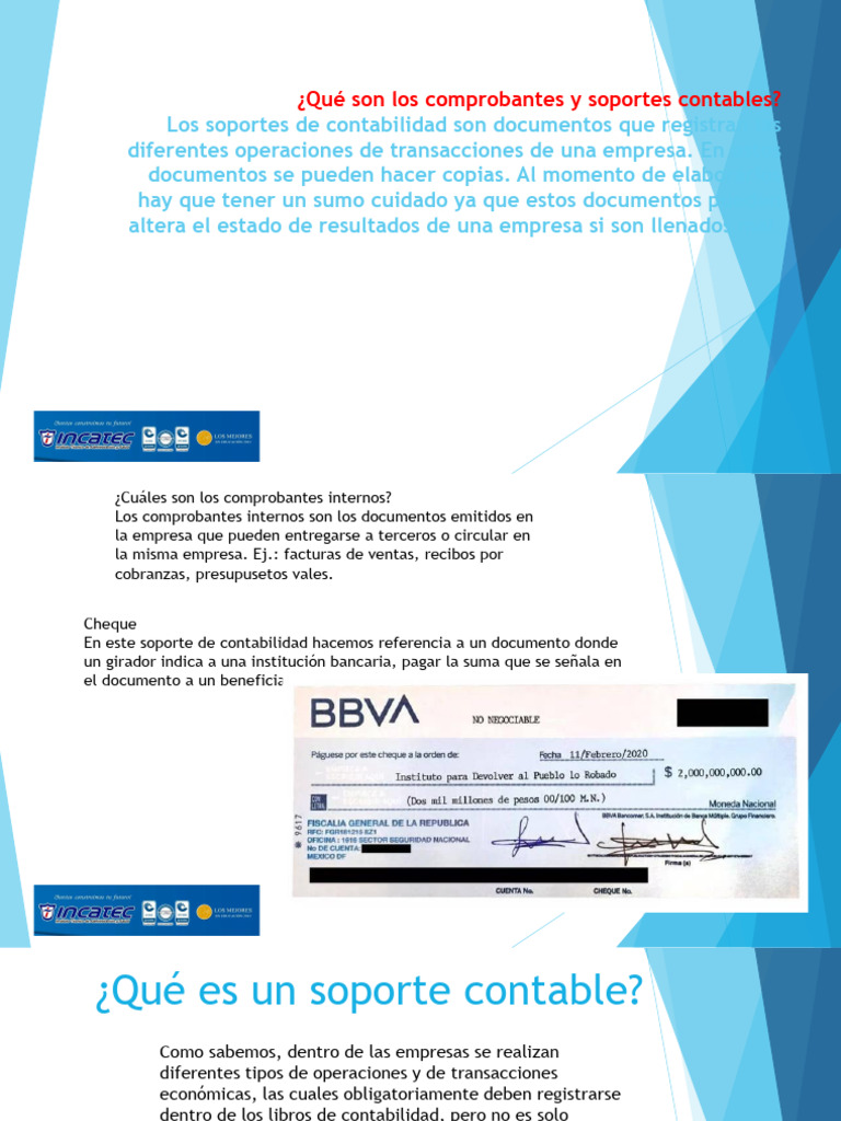 Comprobantes Contables | Descargar gratis PDF | Contabilidad | Bancos