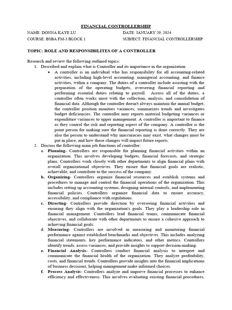 ACTIVITY 1 Roles-and-Responsibilities-of-Controllership | PDF ...