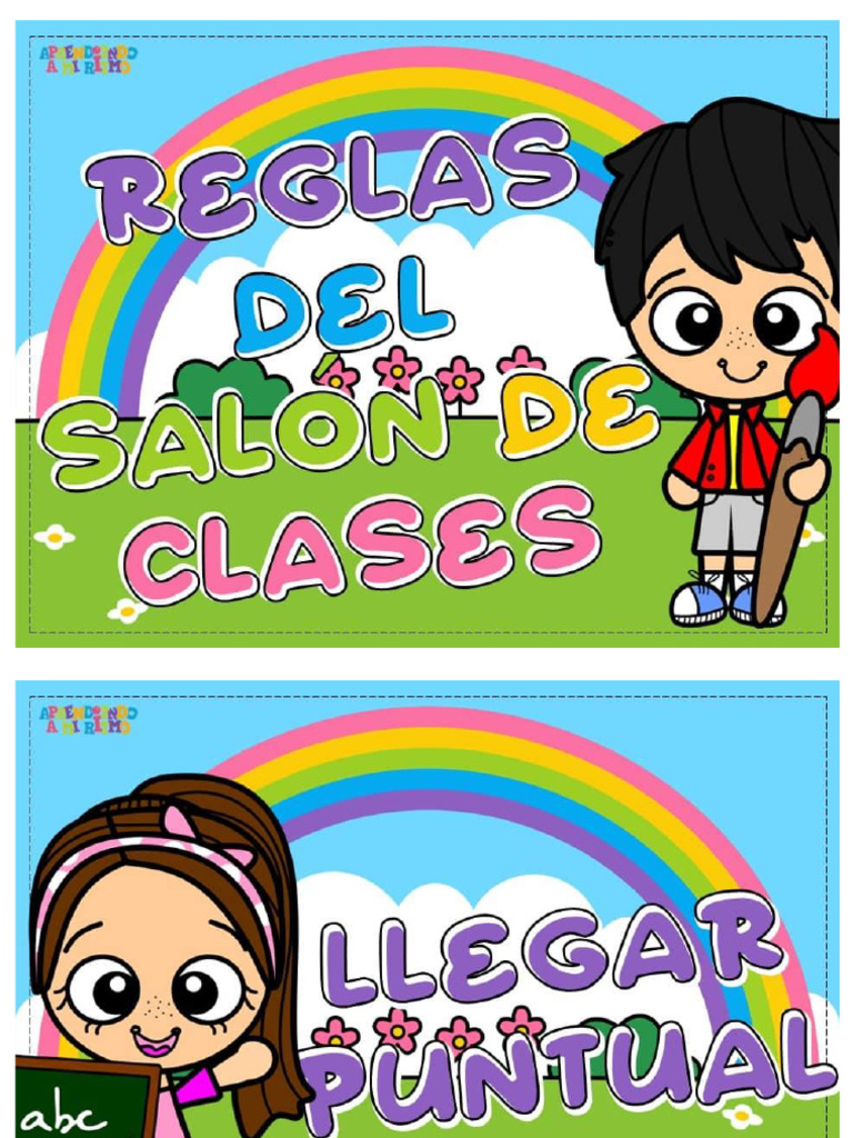 Reglas Del Salón | PDF