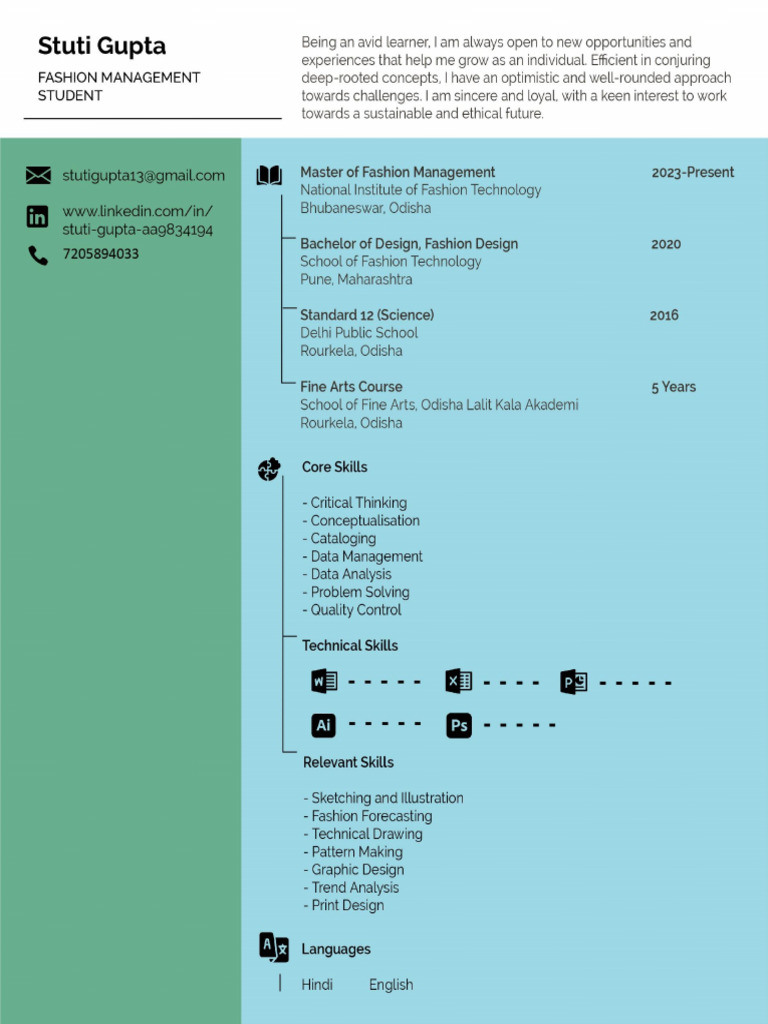 CV-Stuti Gupta | PDF