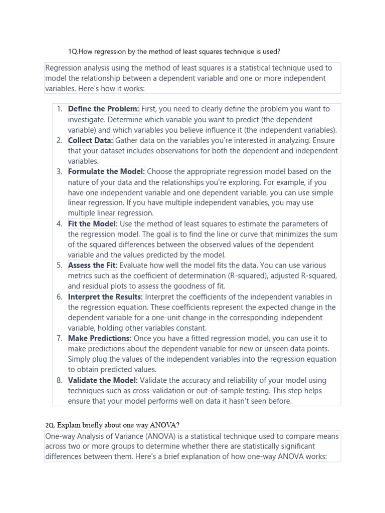 Business Analytics | PDF | Cross Validation (Statistics) | Regression Analysis