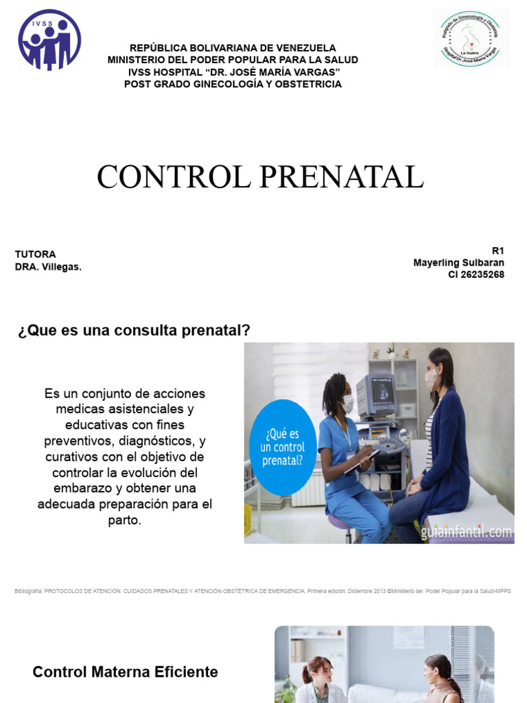Control Prenatal y Alto Riesgo Obstetrico | PDF | El embarazo | Partería