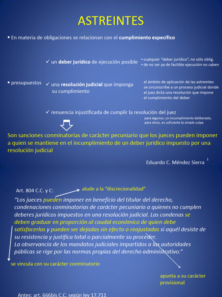 Astreintes: Sanciones Judiciales Pecuniarias | PDF | Juez | Daños y ...