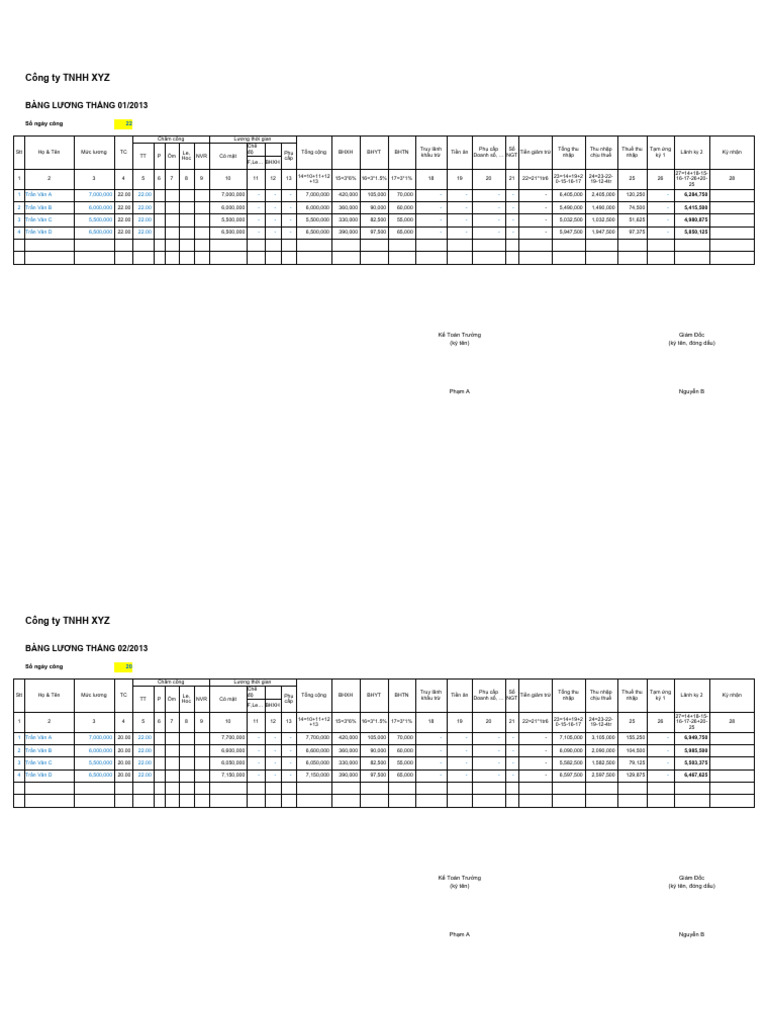 3HOC Excel 4.3 | PDF