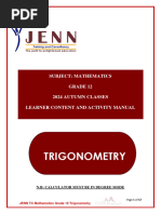 Grade 12 Functions and Graphs | PDF | Teaching Mathematics