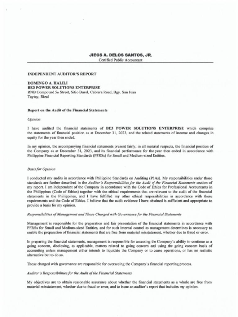 Be3pse Afs 2023 | PDF