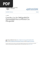 Reglamento Ley 7600: Igualdad Oportunidades | PDF | Invalidez ...