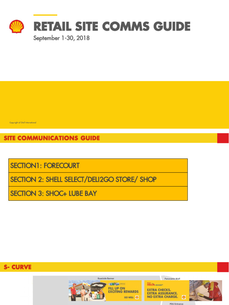 Site Comms Guide Full Nationwide 2018 09 | PDF | Filling Station | Retailing