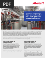 HI-FOG System Component Overview | PDF | Fire Sprinkler System | Valve