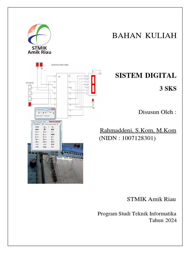 Materi Kuliah Sistem Digital 2024 | PDF | Komputer | Teknologi & Rekayasa