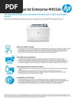 HP Color Laserjet Managed MFP E877Dn Printer Series: Datasheet | PDF ...
