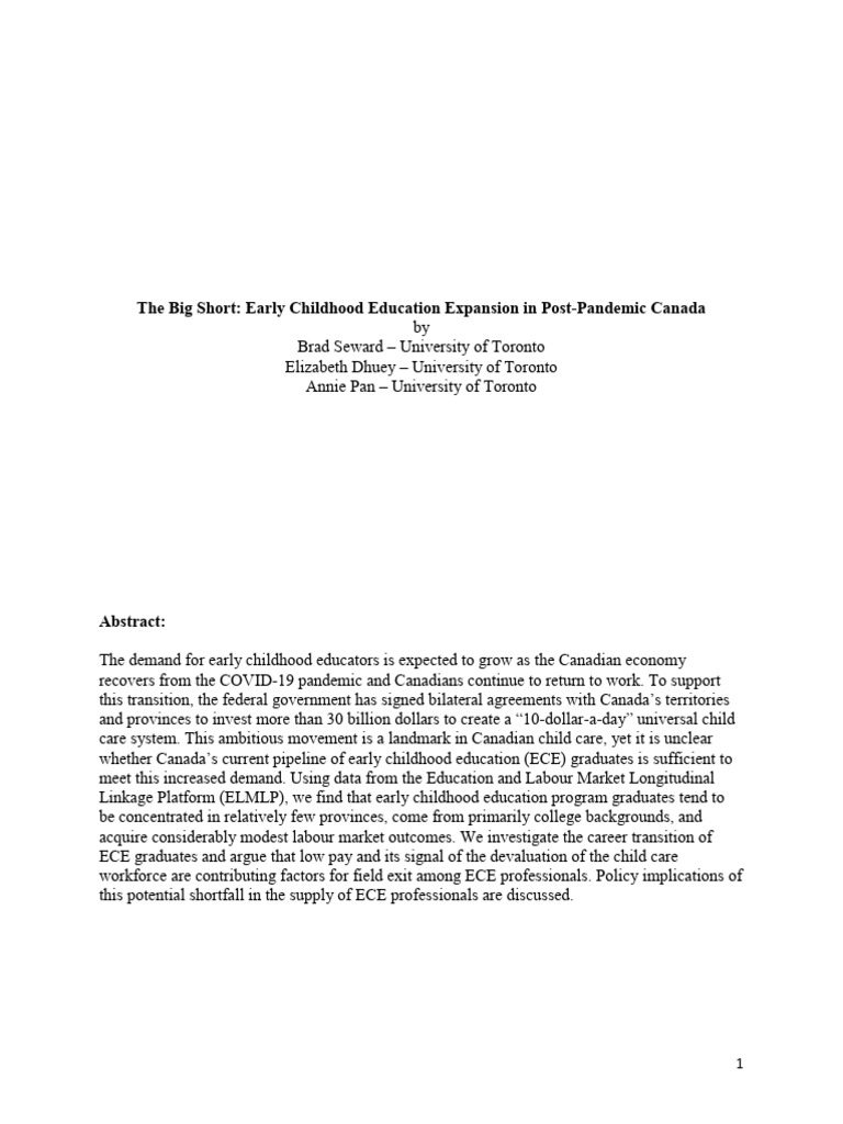 CPP-Revision-Big-Short | Download Free PDF | Early Childhood Education ...