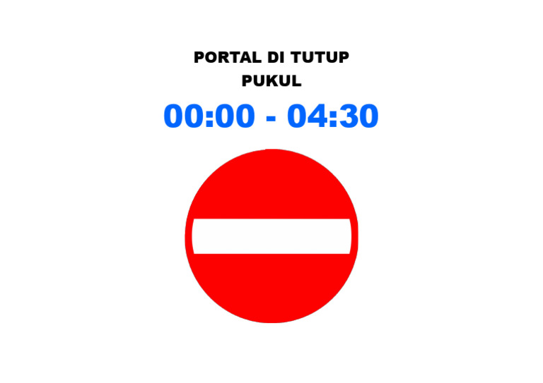 Portal Di Tutup | PDF