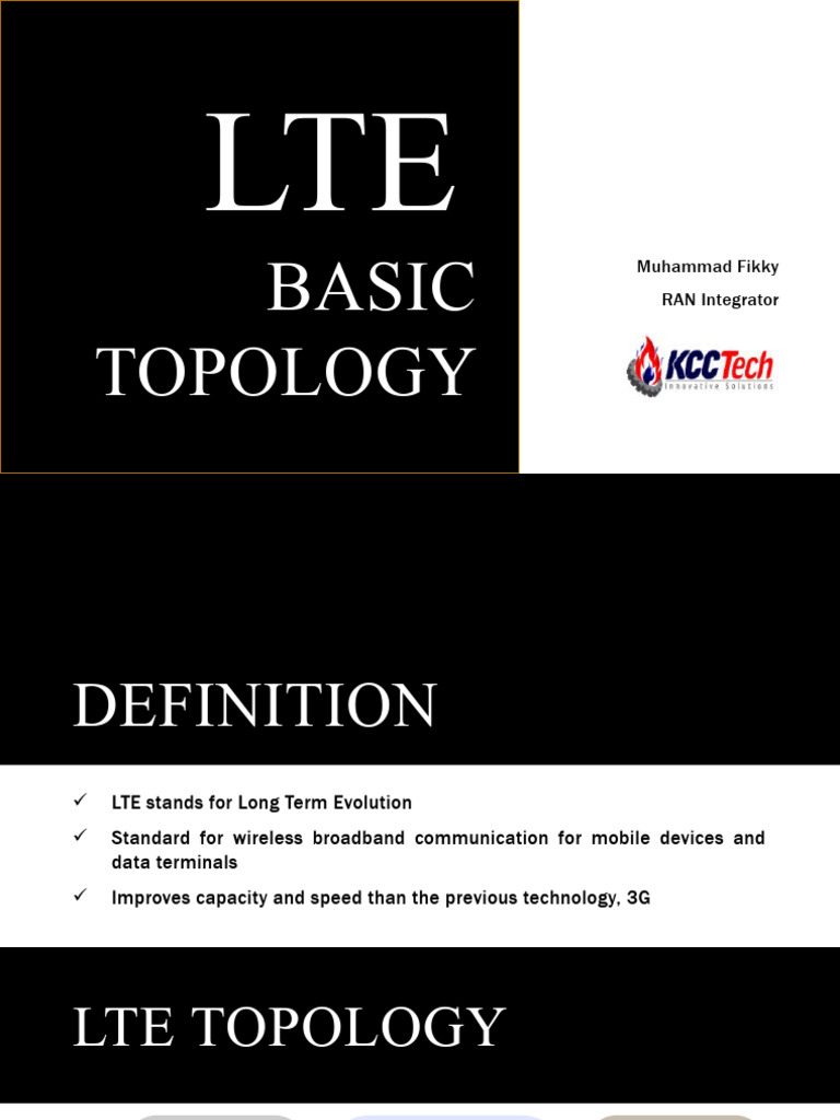 LTE Basic Topology | PDF | Computing | Computer Science