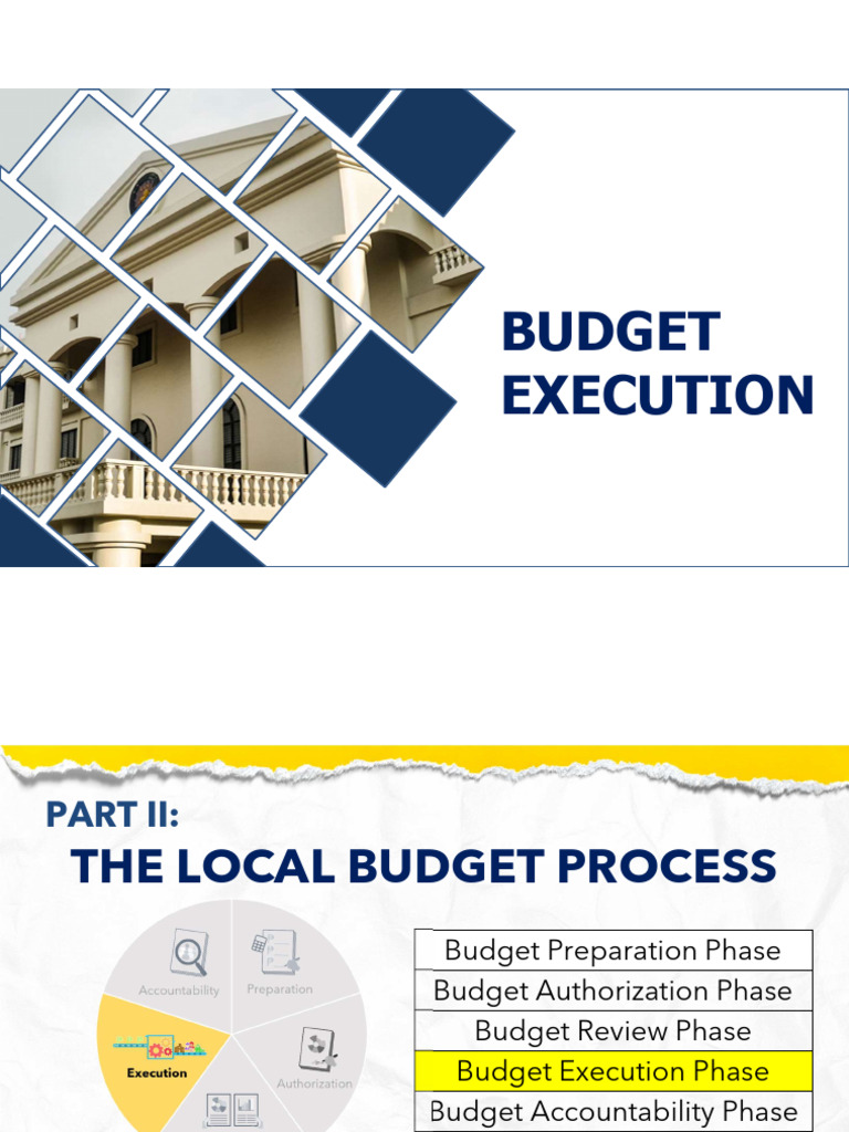 Local Government Budget Execution Guide | PDF | Budget | Expense