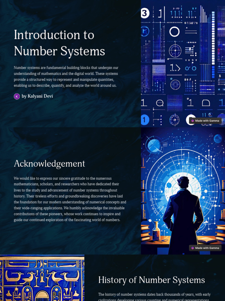 Introduction to Number Systems | PDF | Numbers | Mathematics