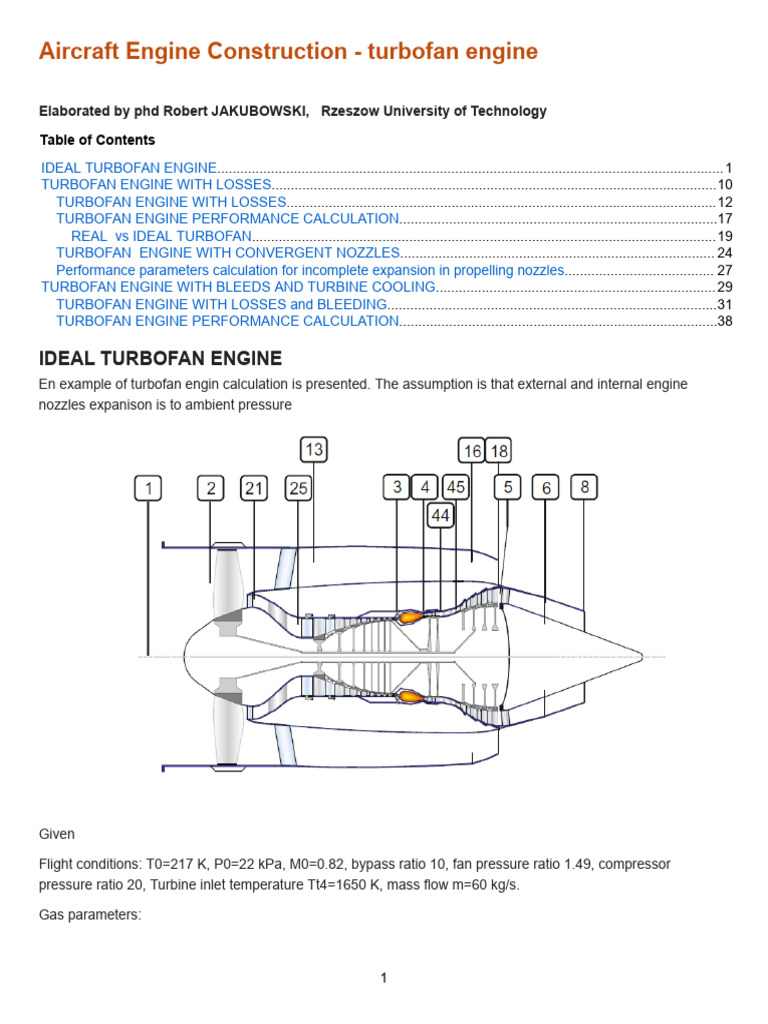 Turbofan Engine | PDF | Jet Engine | Nozzle