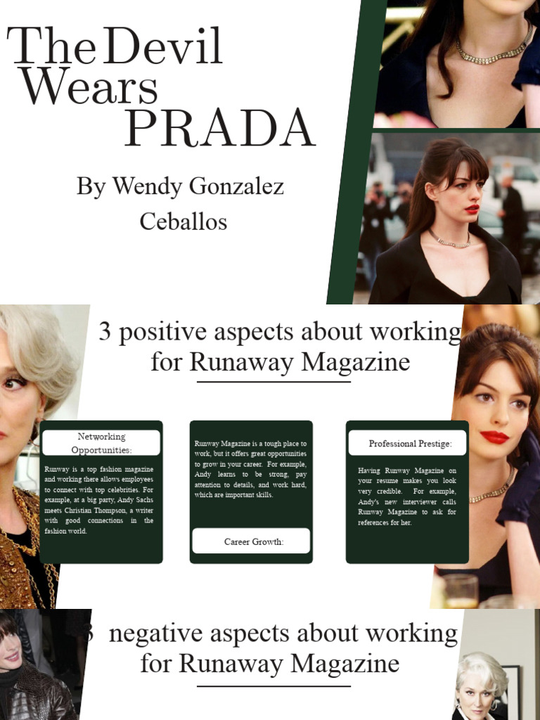 The Devil Wears PRADA | PDF | Psychological Resilience | Motivation