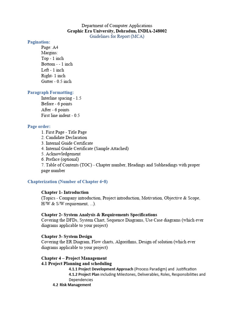 Documentation Guidelines | PDF | Risk | Project Management