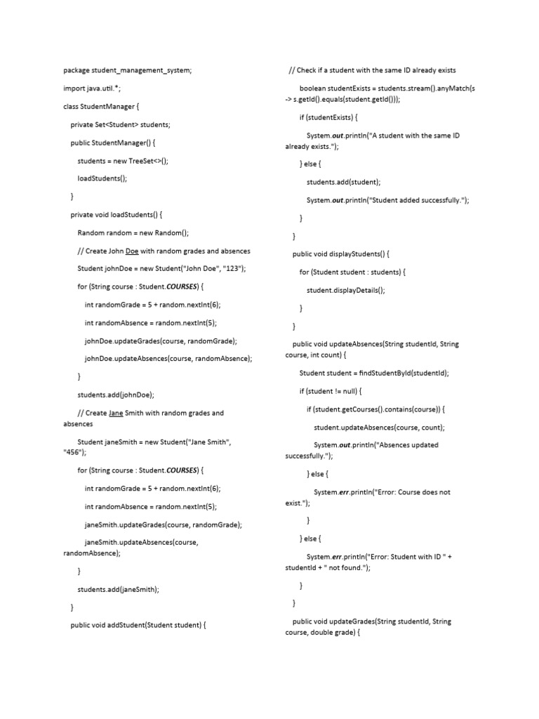 Package Student | PDF | Computer Science | Computing