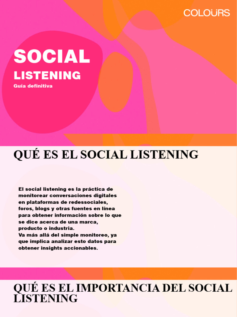 Social Listening | PDF | Business | Marketing