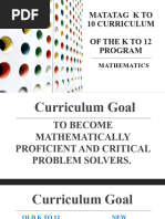 Matatag Curriculum Guide For Grade 1 10 Mathemathics | PDF | Learning ...