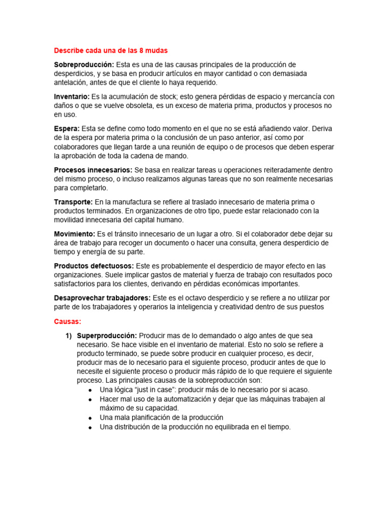 8 Mudas Pdf Superproducción Economias