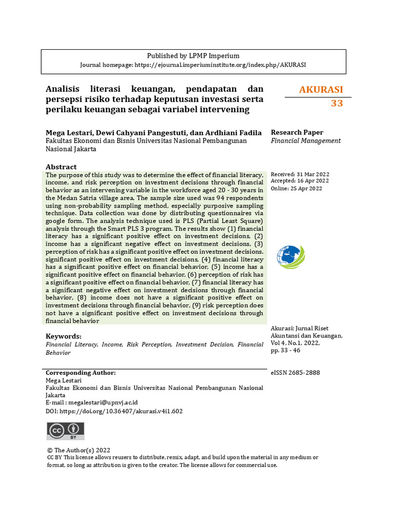 Mega Lestari Et Al 2022 | PDF