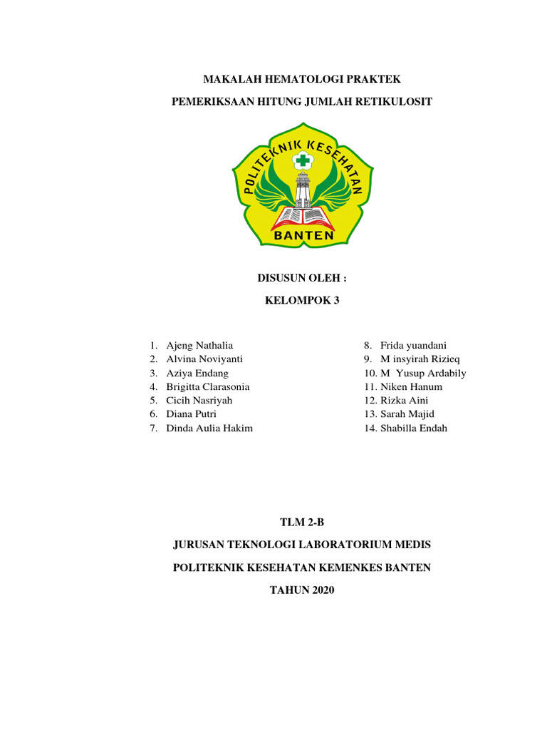 Metode Hitung Retikulosit dalam Hematologi | PDF