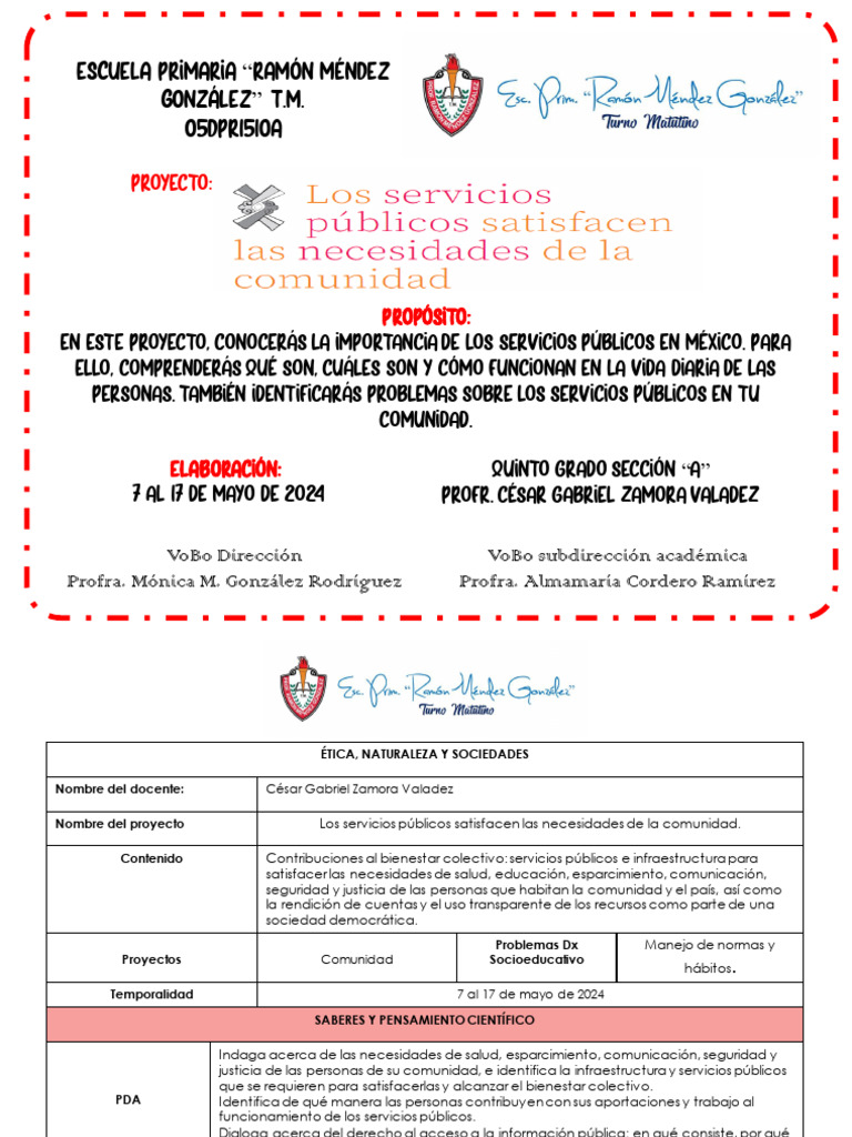 Servicios Públicos en Quinto Grado | PDF | Servicios públicos | Impuestos