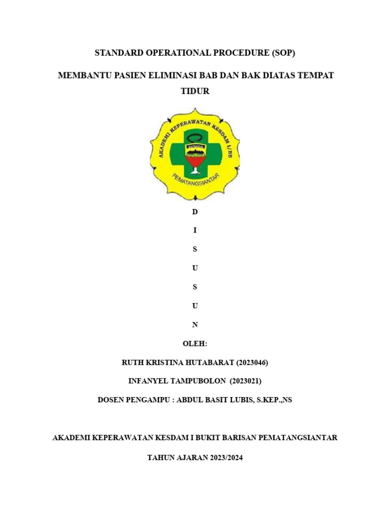 Sop (Ruth Dan Om Tampu) | PDF