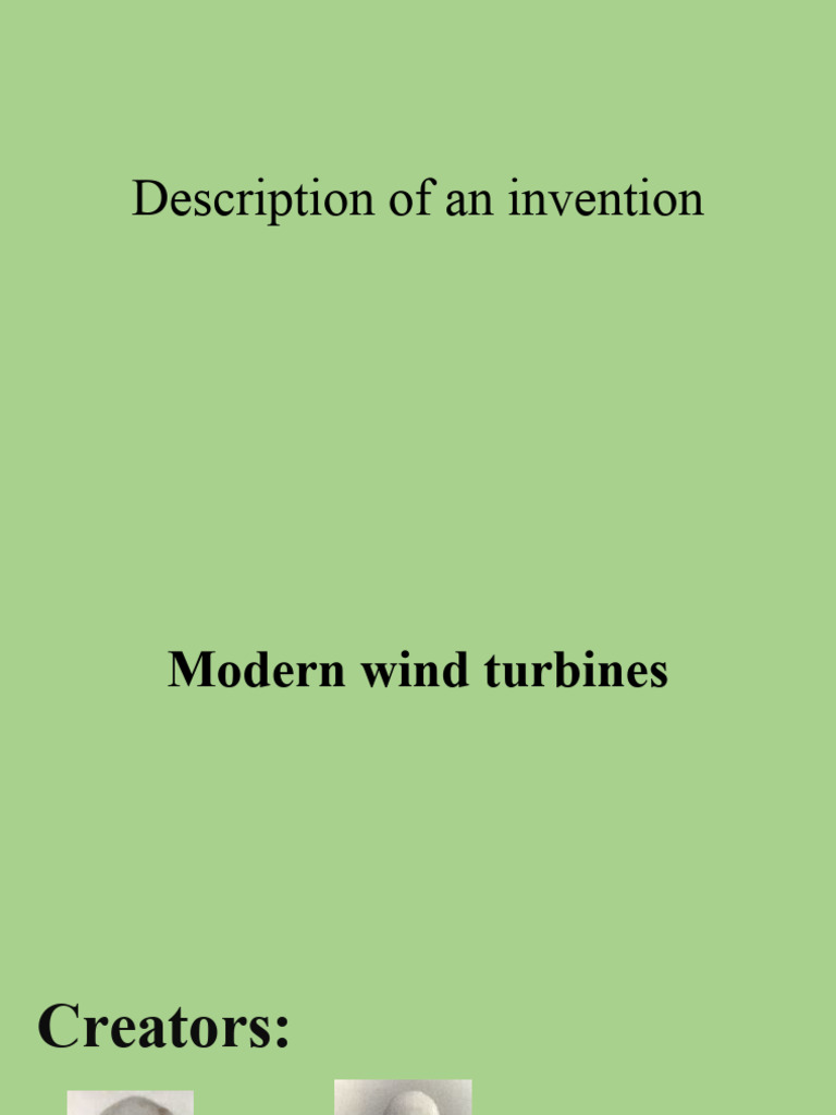 Description of An Invention | PDF | Home & Garden | Science & Mathematics