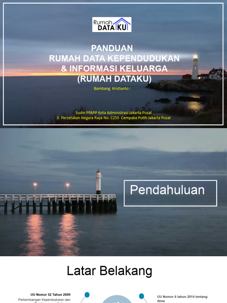 Materi Panduan Rumah DataKu | PDF | Komputer