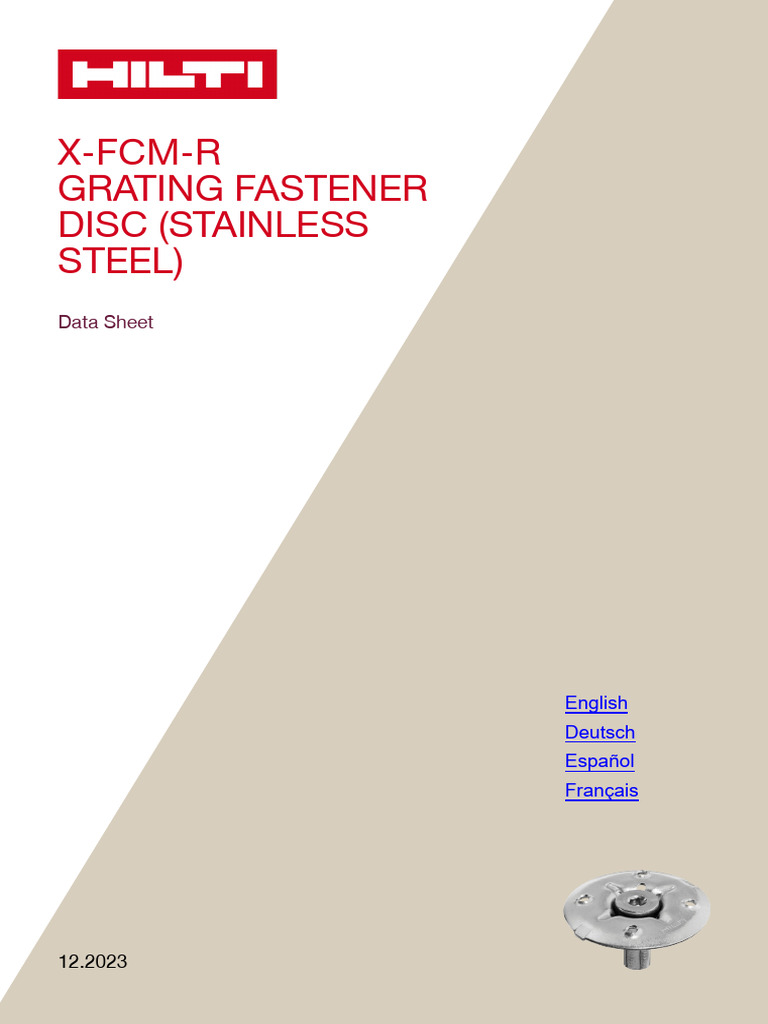 X FCM R Data Sheet Technical Information ASSET DOC 19480028 | PDF ...