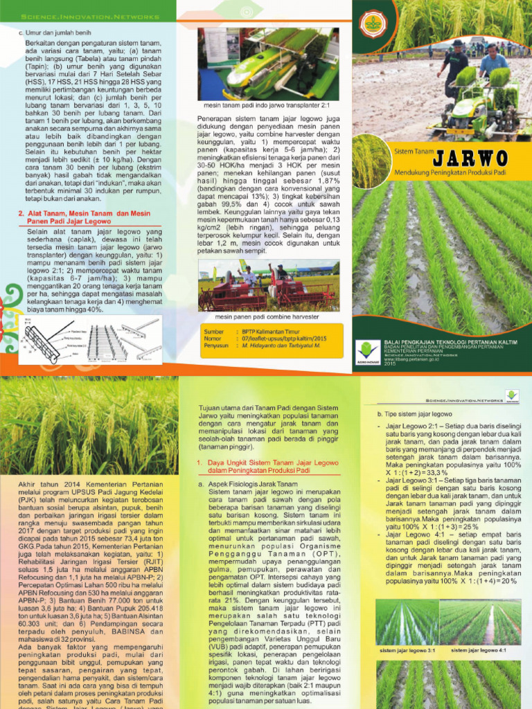Jajar Legowo Padi | PDF