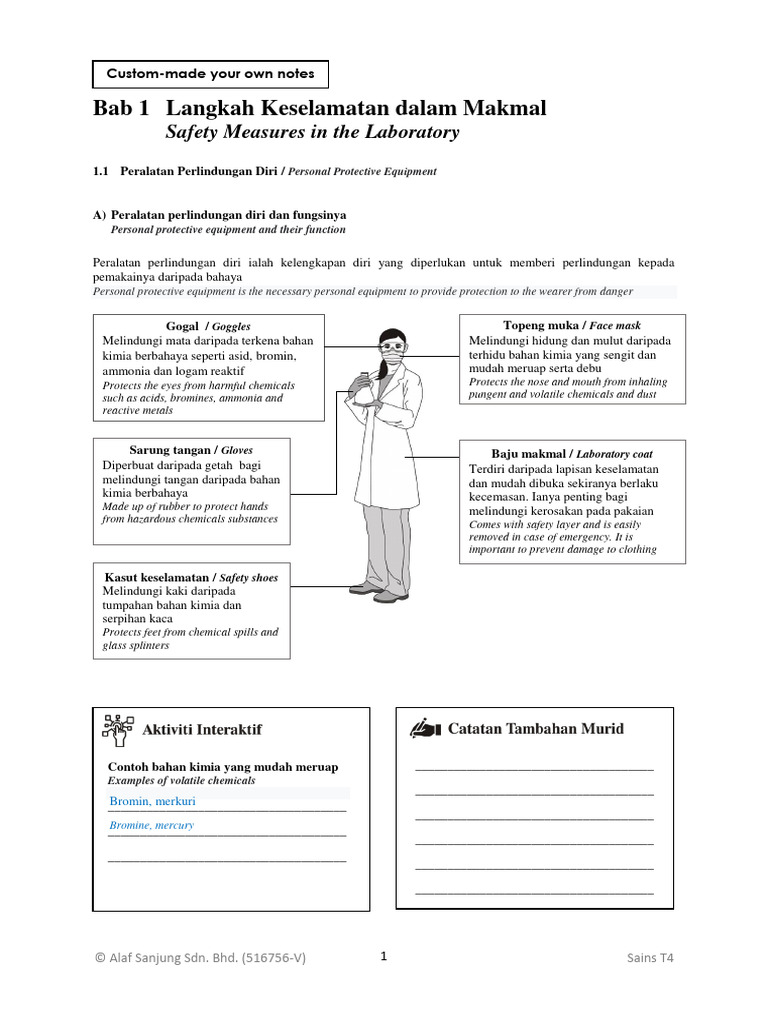 Nota Alaf Sanjung t4 | PDF