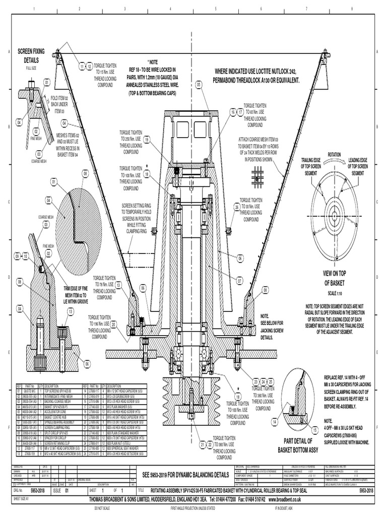 Rotating Part | PDF | Screw | Mechanical Engineering