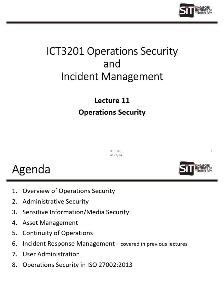Operations Security Essentials | PDF | Vulnerability (Computing) | Malware