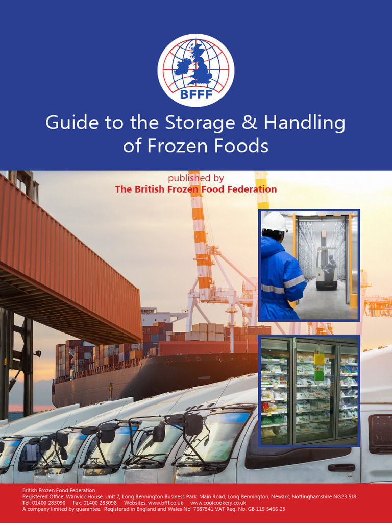 Frozen Food Storage & Handling Guide | PDF | Freezing | Shelf Life