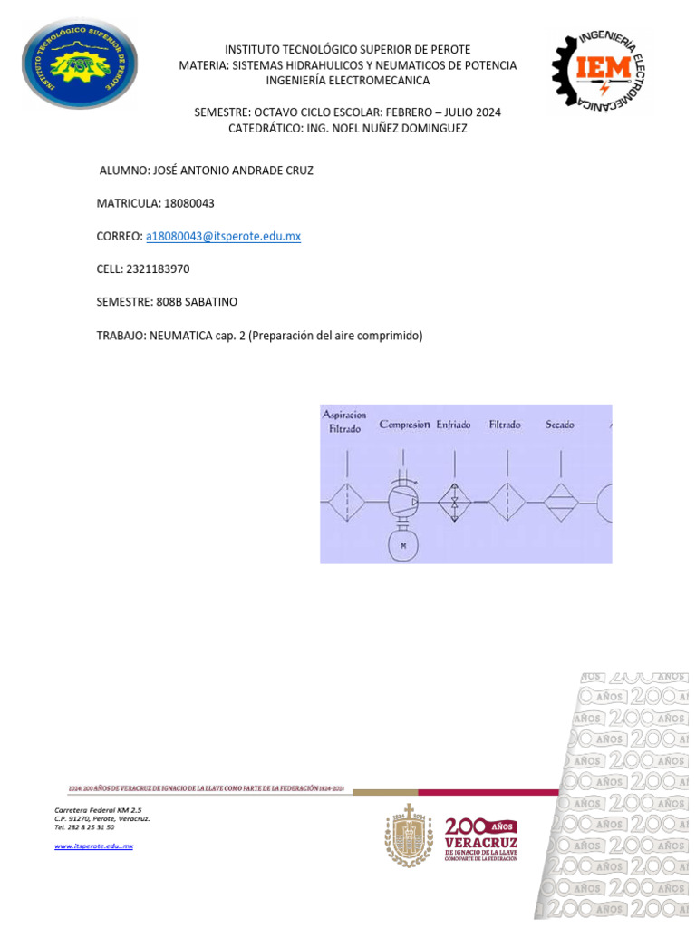 NEUMATICA Cap. 2 (Preparación Del Aire Comprimido) | PDF