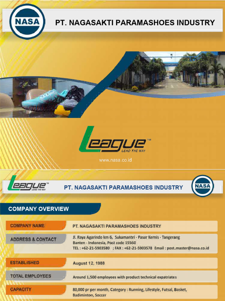 PT NASA: Shoe Industry Insights | PDF | Lean Manufacturing | Business